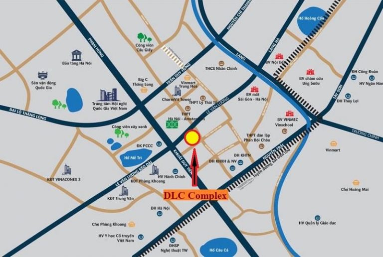 Chung cư DLC Complex - căn hộ cao cấp bậc nhất tại Hà Nội